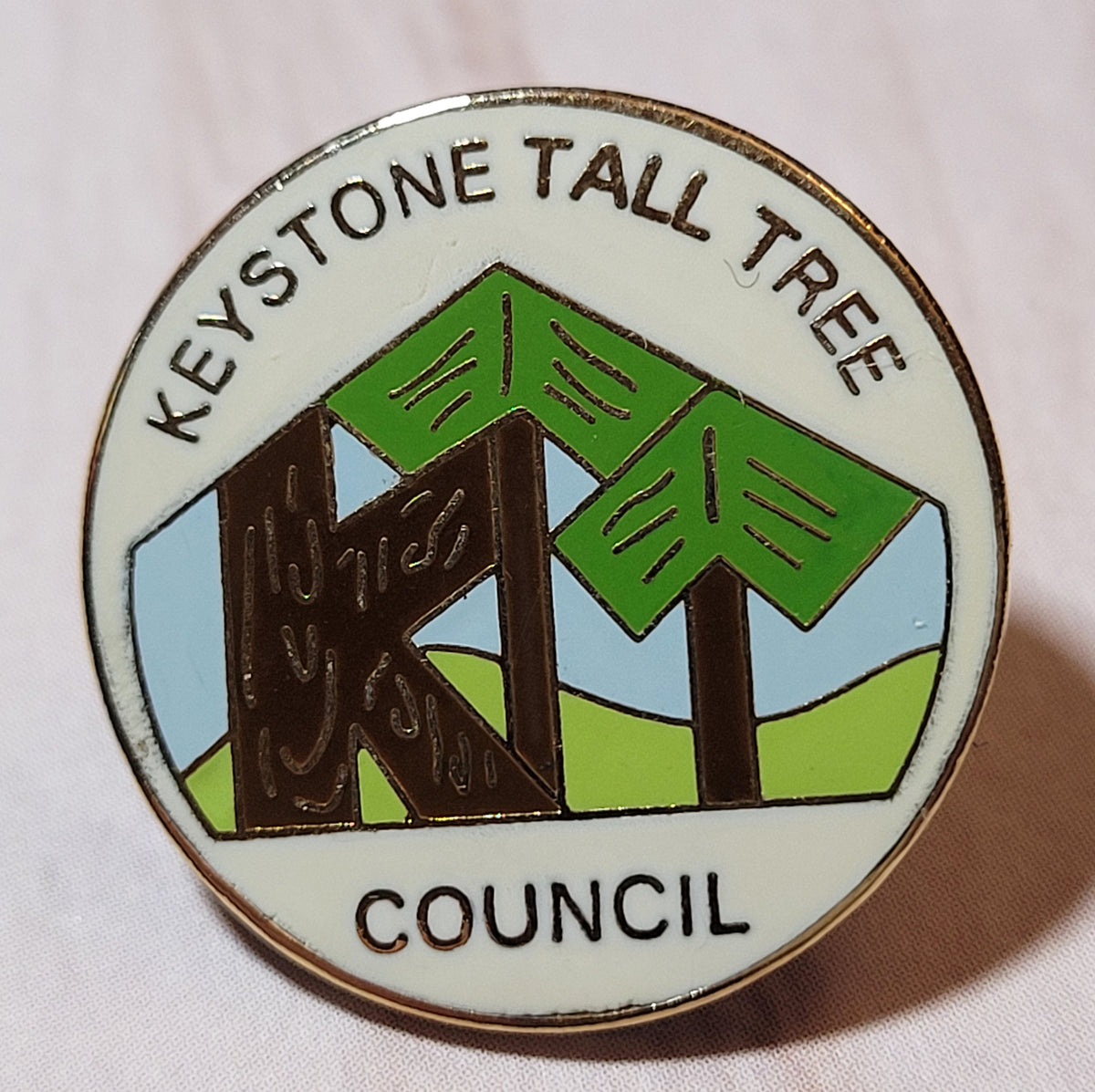 Keystone Tall Tree Council Pin – Wilderness and Whimsy