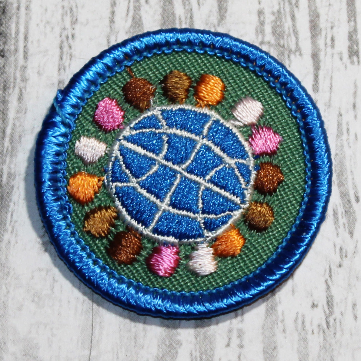 World Of People Dabbler (Blue Border) – Wilderness and Whimsy